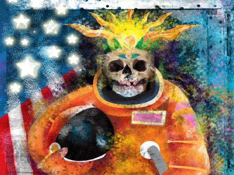 Preview New “Captain Yeah!” Monthly Series – Flaming Lips-themed Comic ...